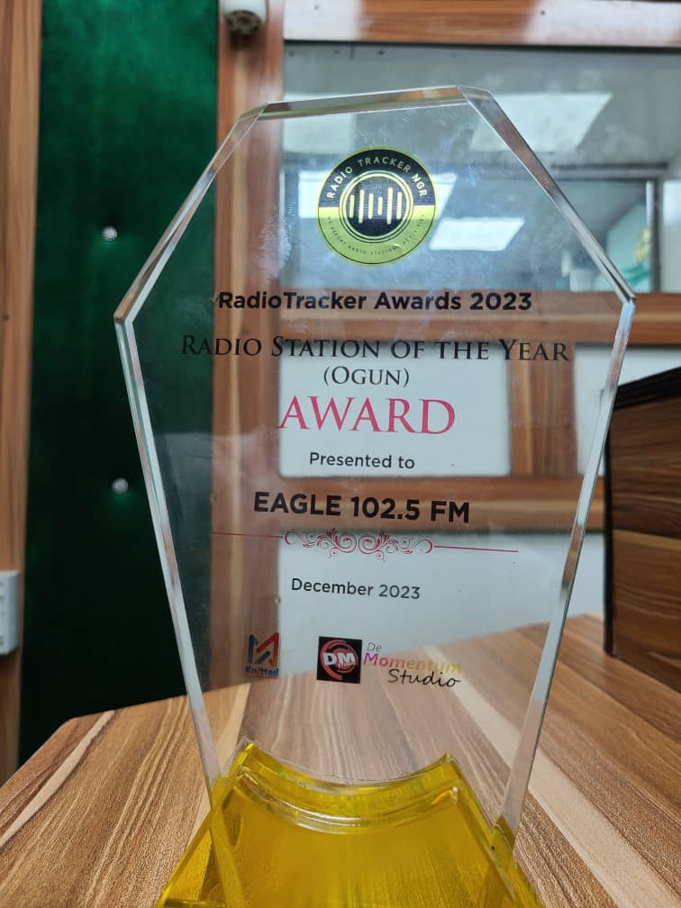 Eagle FM Wins Radio Tracker's Station Of The Year Award As Kalejaya ...